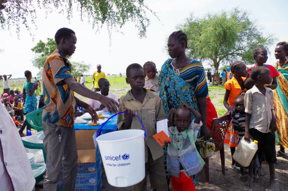 UNICEF når fram trots svårt läge i Sydsudan | unicef.se