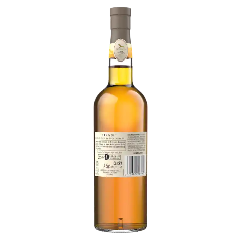 Oban 15 Year Old Cask Strength Single Malt Scotch Whisky, 750 ml | Malts US