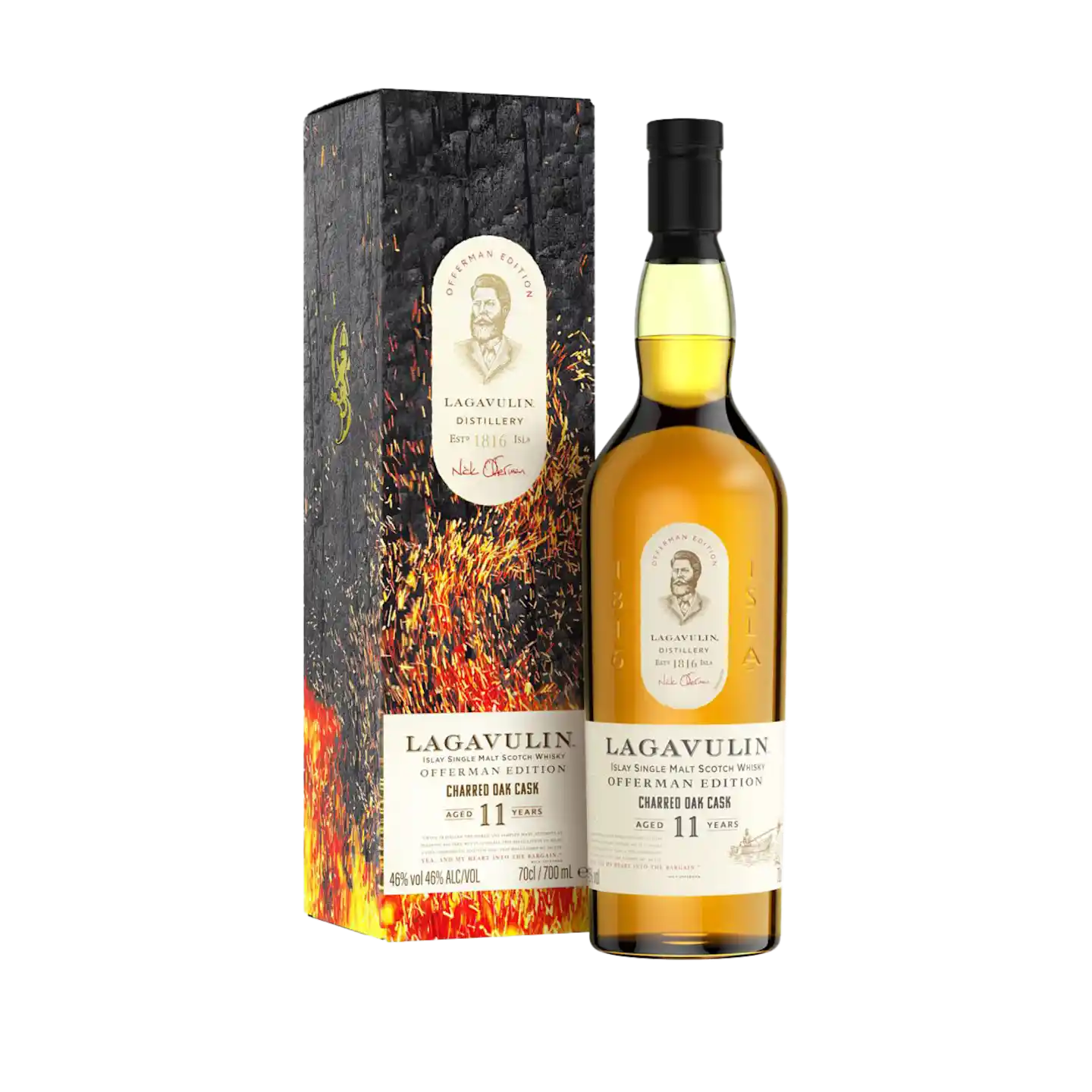 Lagavulin Offerman Edition 2023 Charred Oak Cask Single Malt Whisky | Malts US | Malts US