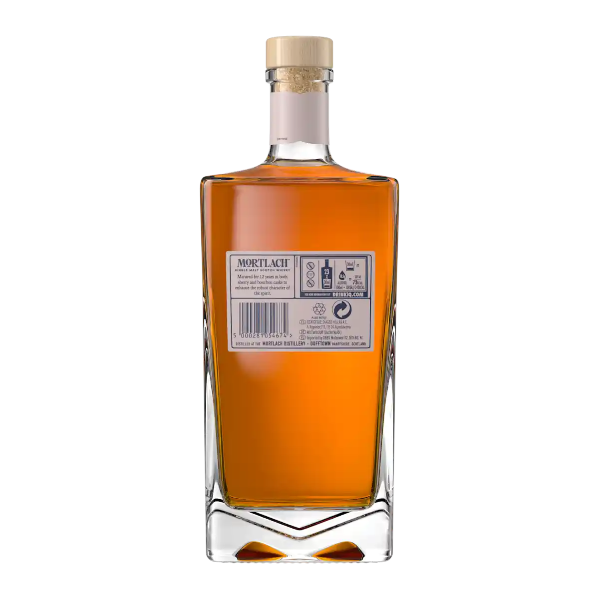 Mortlach 12 Year Old Single Malt Scotch Whisky, 70cl | Malts BE