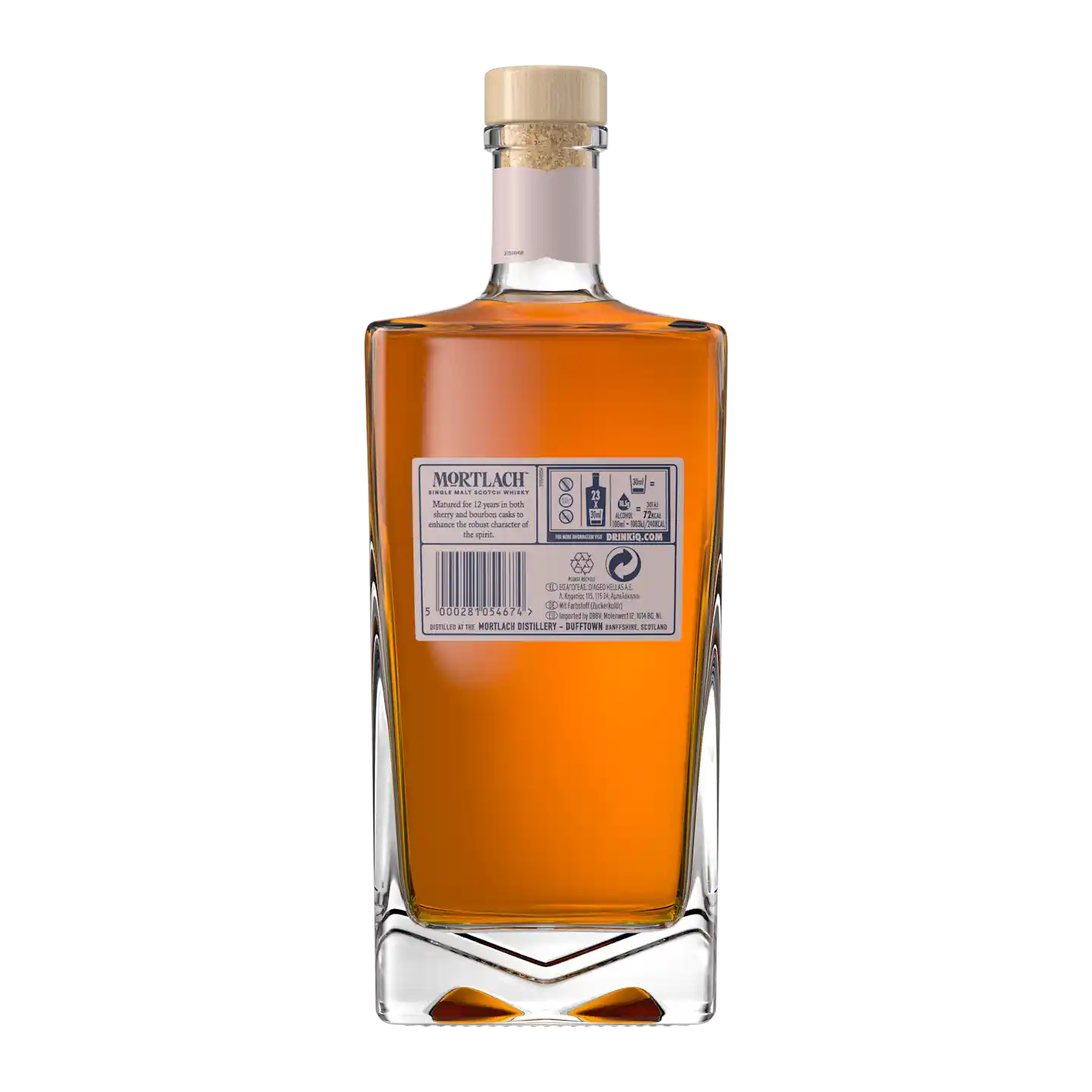 Mortlach 12 Year Old Single Malt Scotch Whisky, 70cl | Malts BE