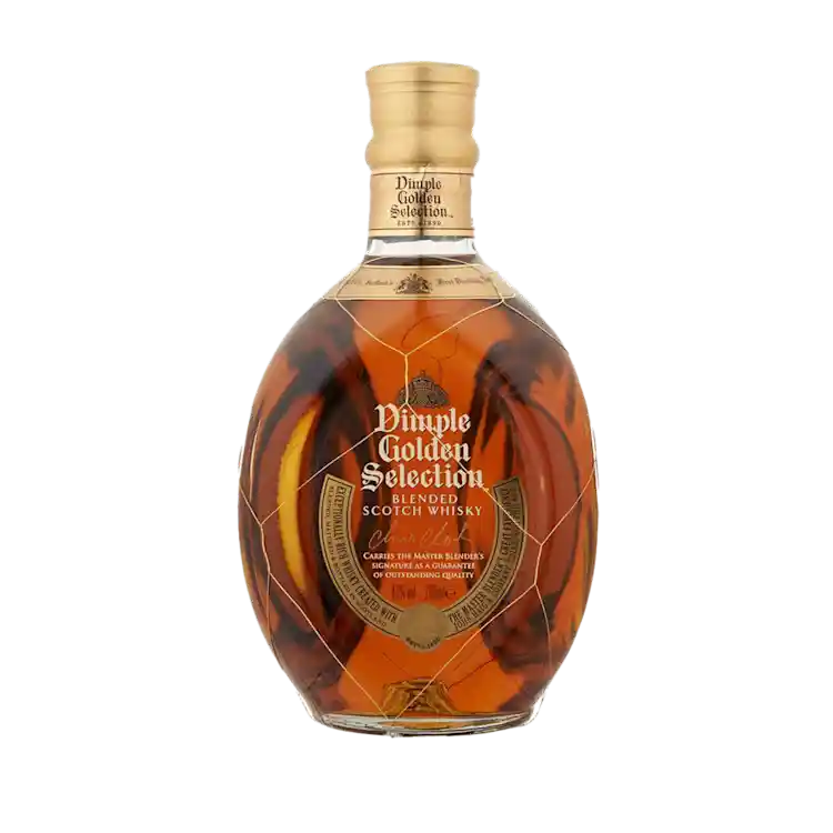 Dimple Golden Selection Blended Scotch Whiskey, 70cl