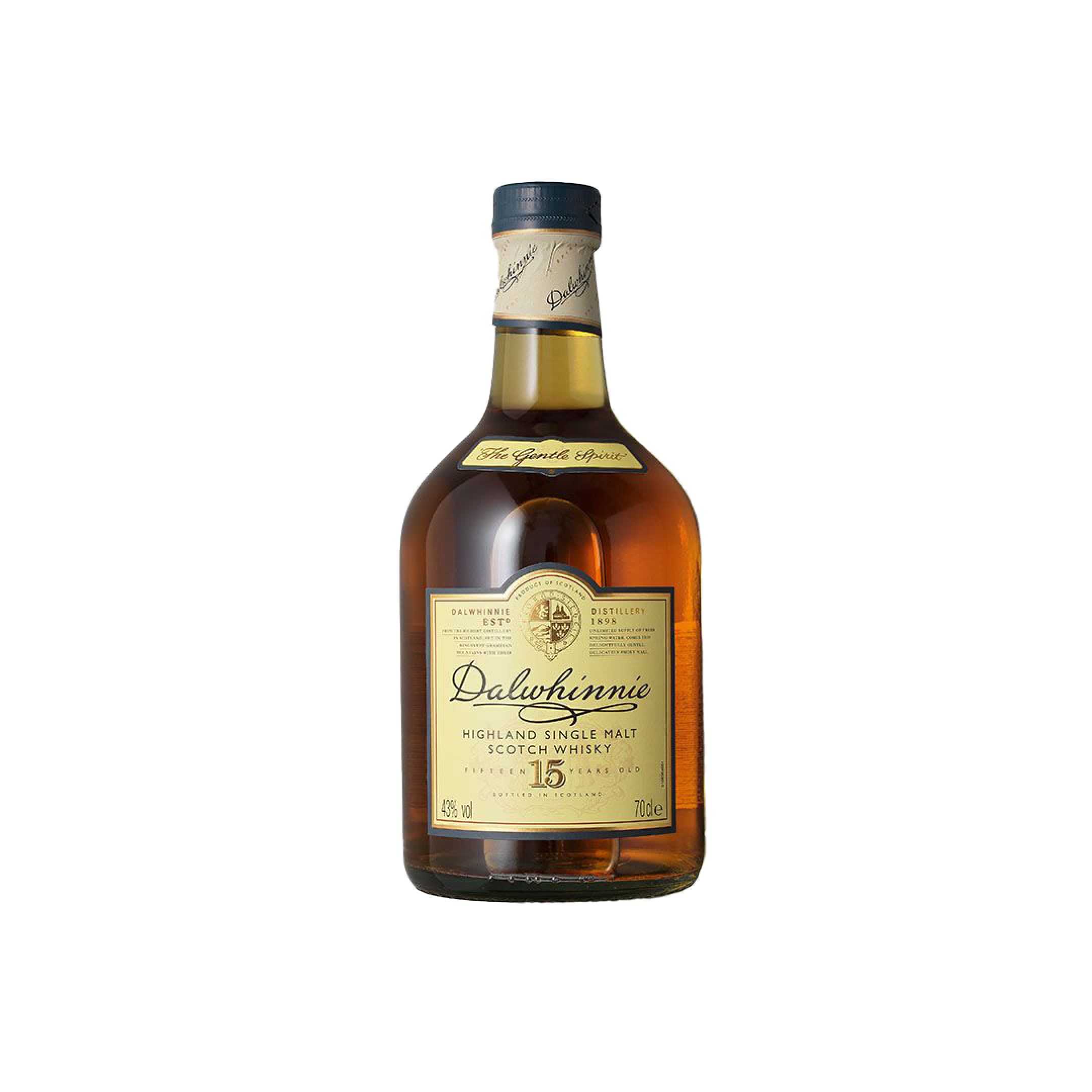 Dalwhinnie 15 Year Old Single Malt Scotch Whisky, 70cl