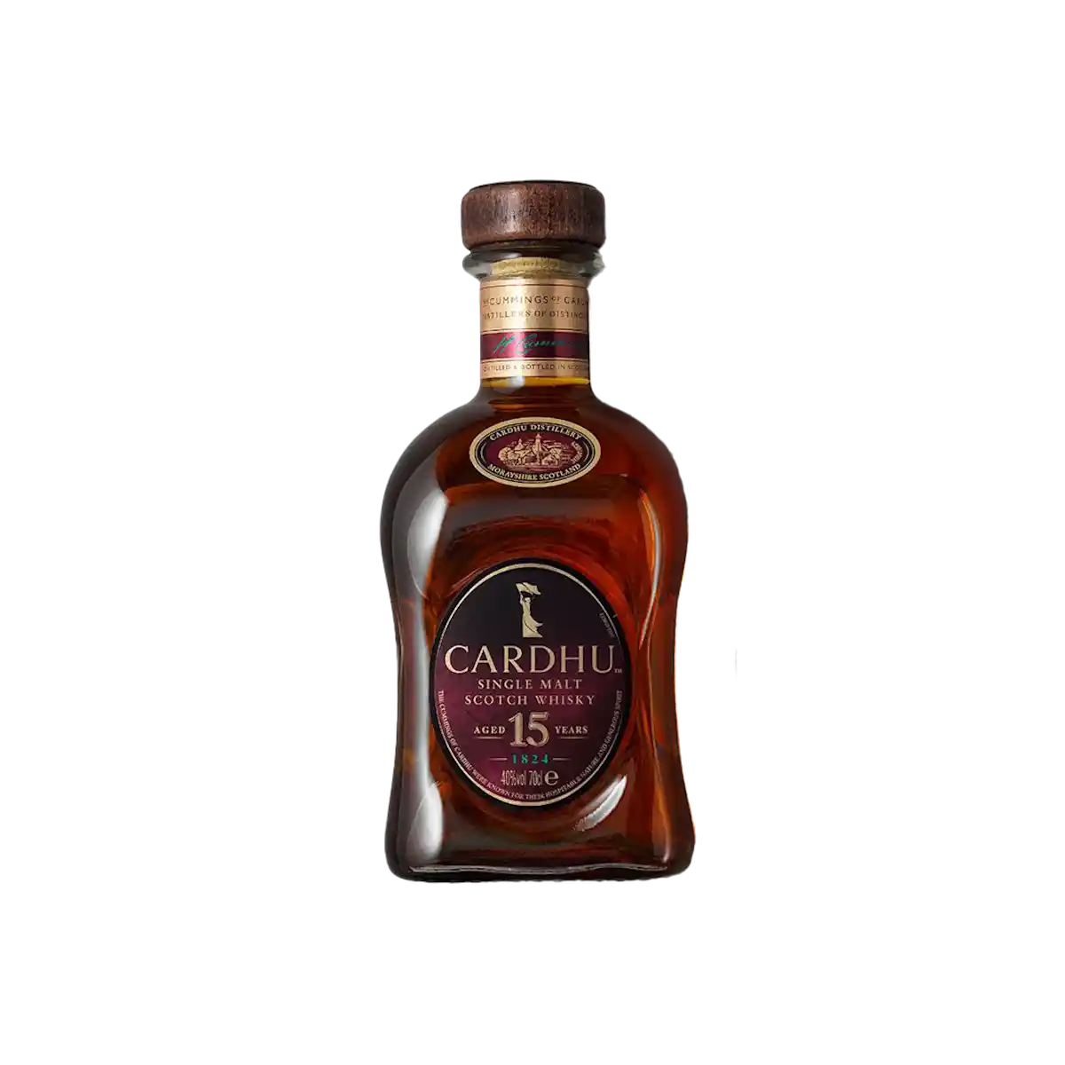Cardhu 15 Year Old Single Malt Scotch Whisky, 70cl | Malts
