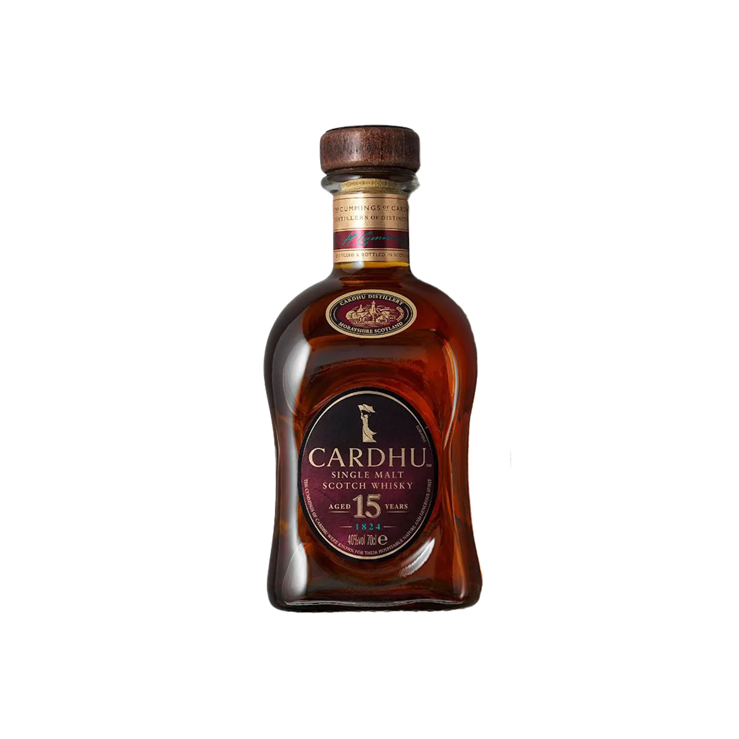 Cardhu 15 Year Old Single Malt Scotch Whisky, 70cl | Malts
