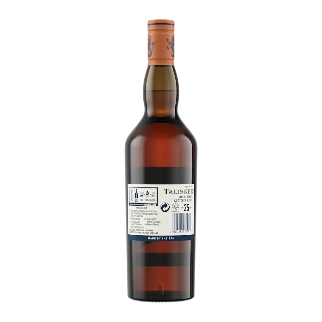Talisker 25 Jaar Oude Single Malt Scotch Whisky, 70cl | Malts NL