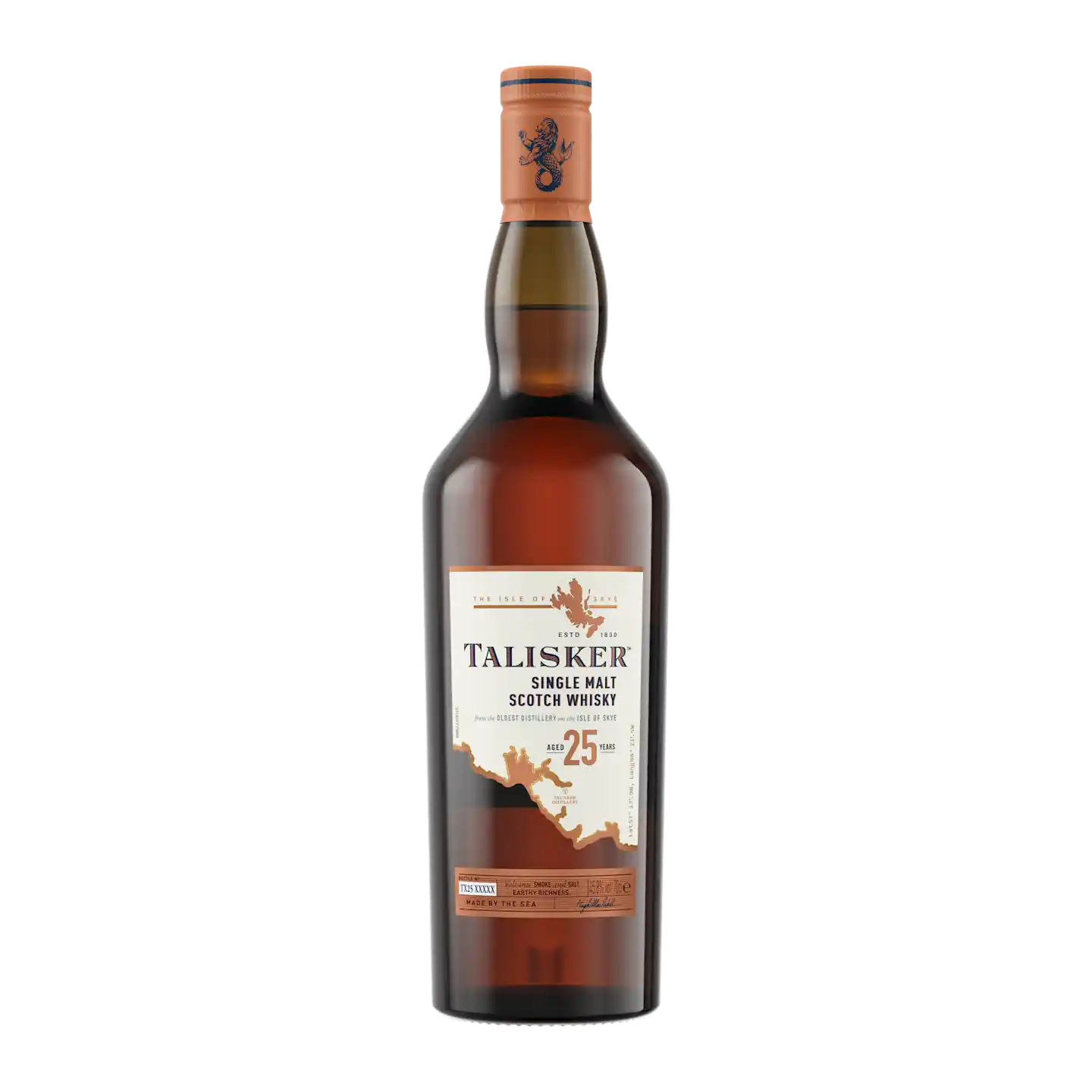 Talisker 25 Jahre alter Single Malt Scotch Whisky, 70cl | Malts DE