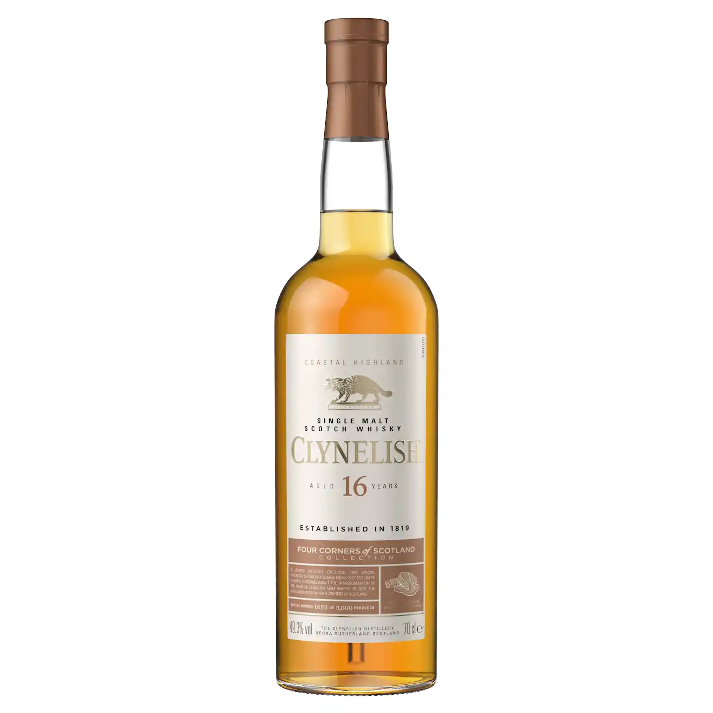 Clynelish 16 YO Single Malt Scotch Whisky, The 4 Corners of Scotland ...