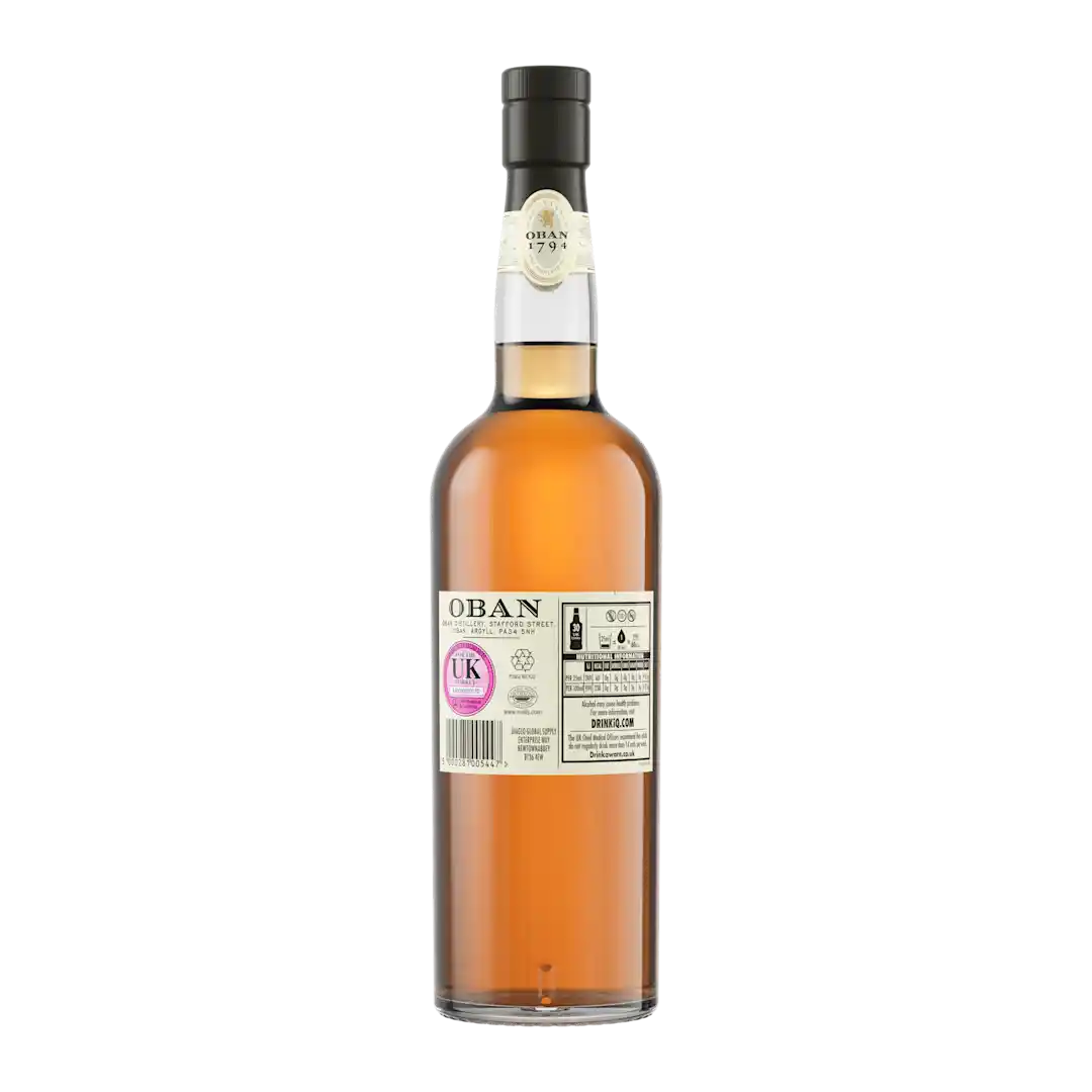 Oban 14 Year Old Single Malt Scotch Whisky, 70cl | Malts