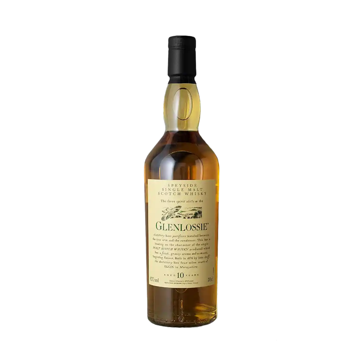 Glenlossie 10 Year Old Flora & Fauna Single Malt Whisky 70cl | Malts