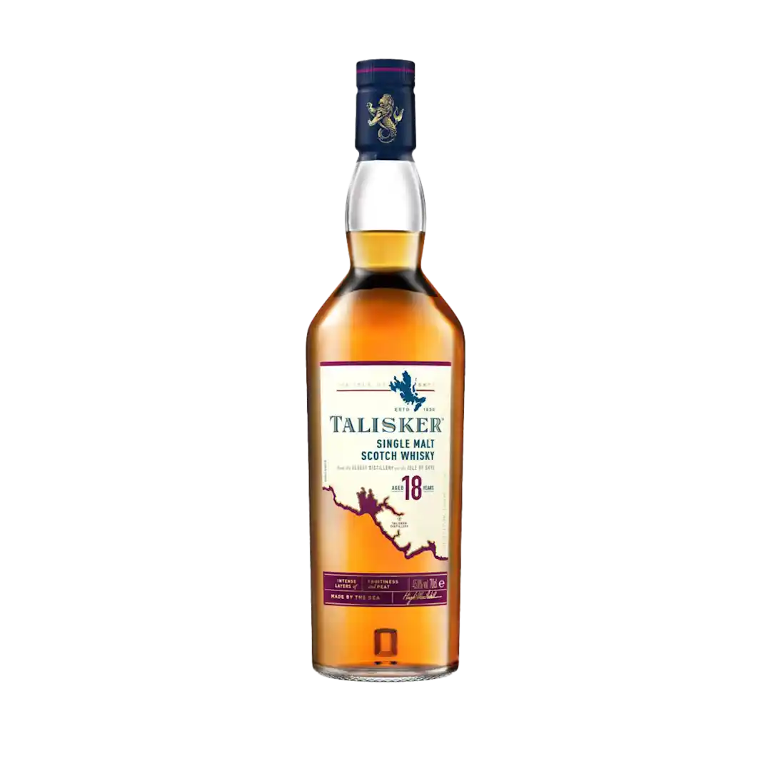 Talisker 18 Year Old Single Malt Scotch Whisky, 70cl | Malts