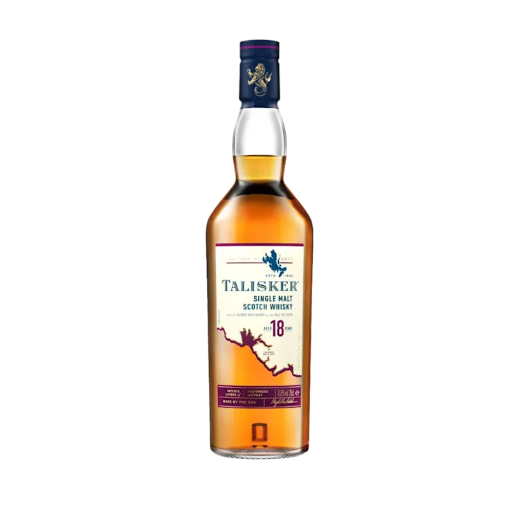 Talisker 18 Year Old Single Malt Scotch Whisky, 70cl | Malts