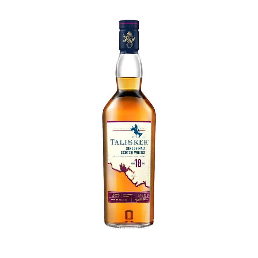 Talisker 18 Year Old Single Malt Scotch Whisky, 70cl | Malts