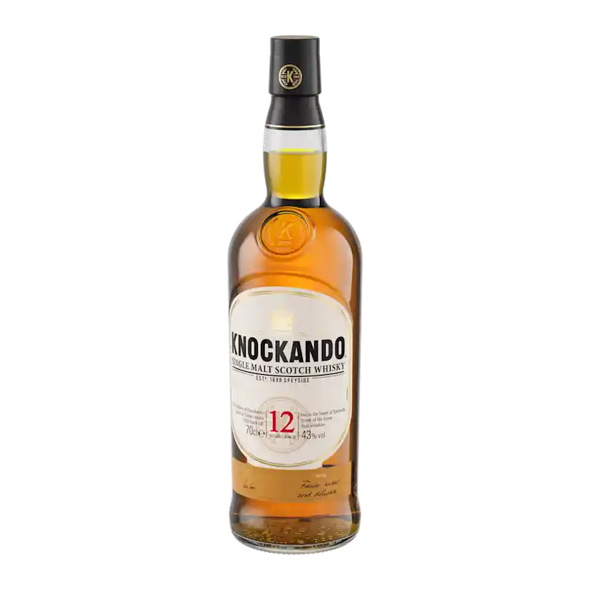 Knockando 12 Year Old Single Malt Scotch Whisky, 70cl