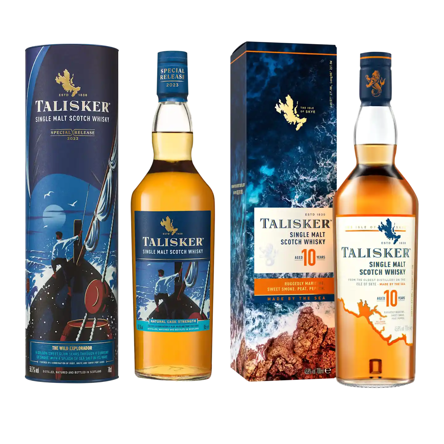 Talisker Special Release 2023 & Talisker 10 Year Old, 2x70cl | Malts