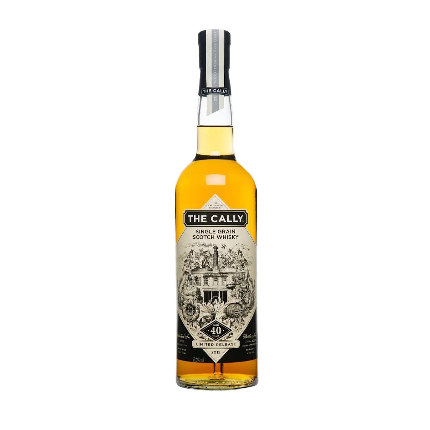 Caledonian 'The Cally' 40 Year Old Single Grain Scotch | Malts