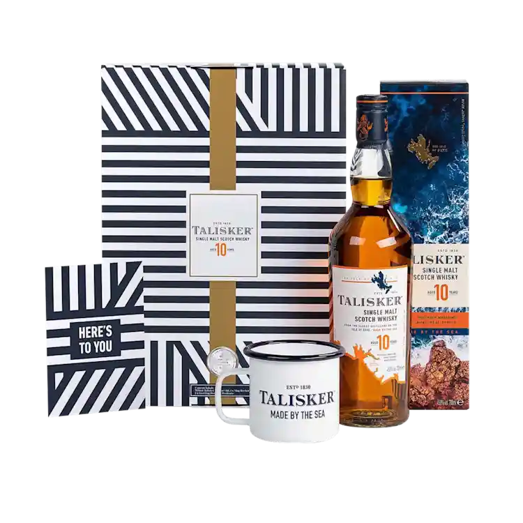 Talisker 10 yr Single Malt Set With Cup & Greeting Card | Malts