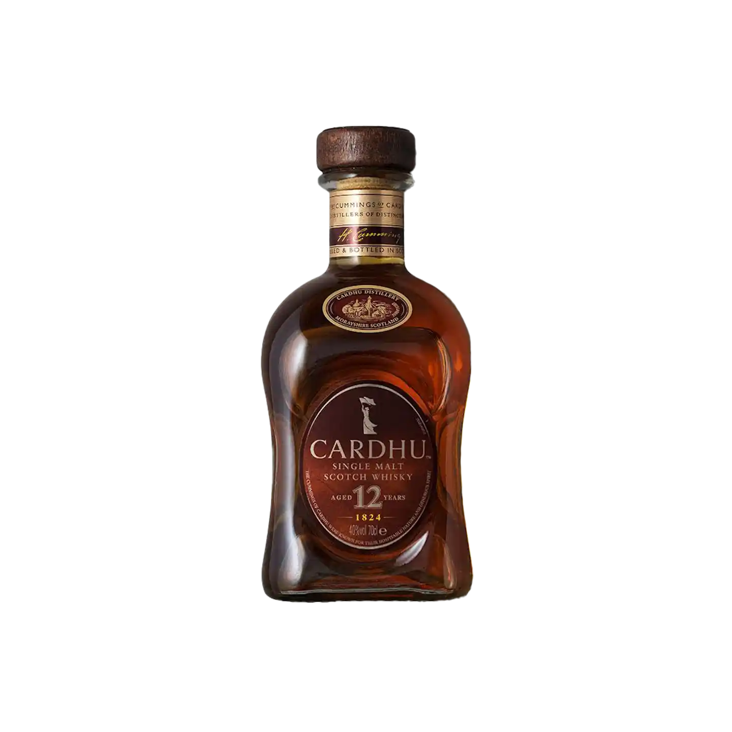 Cardhu 12 Year Old Single Malt Scotch Whisky, 70cl | Malts