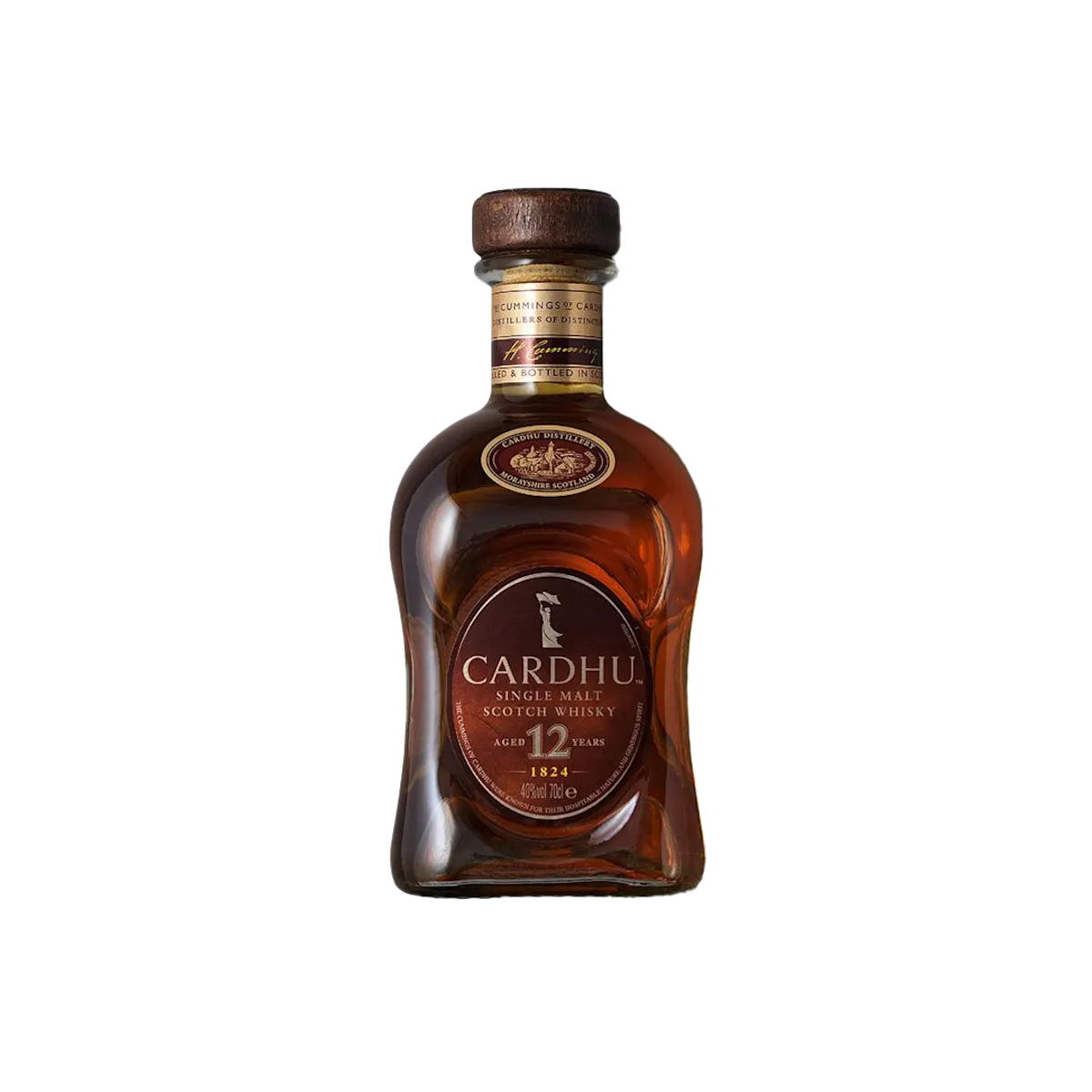 Cardhu 12 Year Old Single Malt Scotch Whisky, 750ml | Malts US