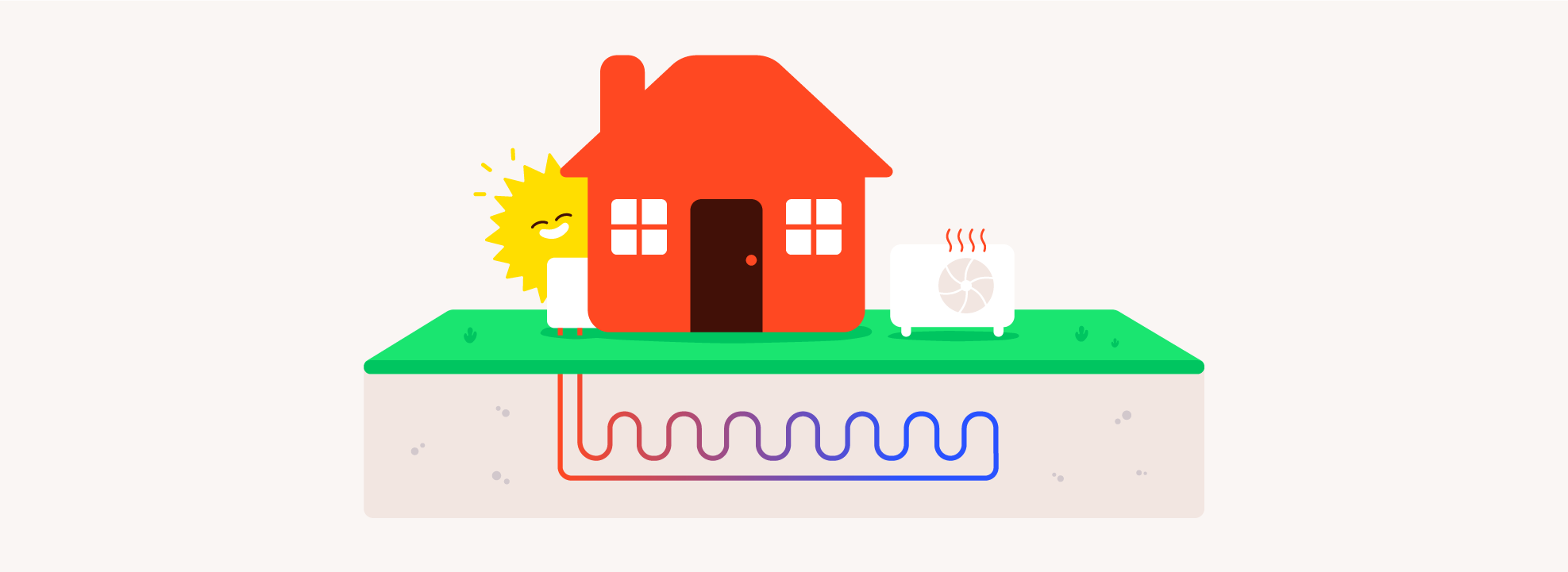 Air source vs ground source heat pump