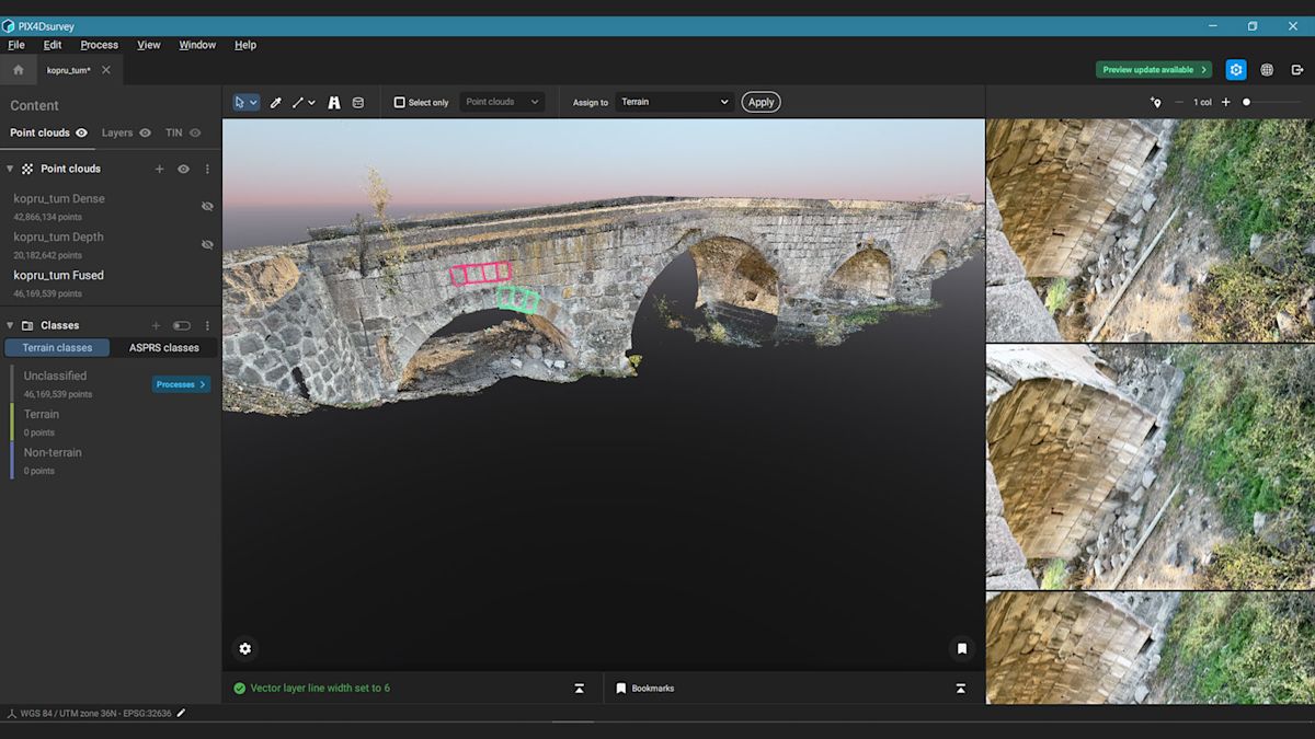 Joint LiDAR and photogrammetry workflow for 3D bridge model | Pix4D