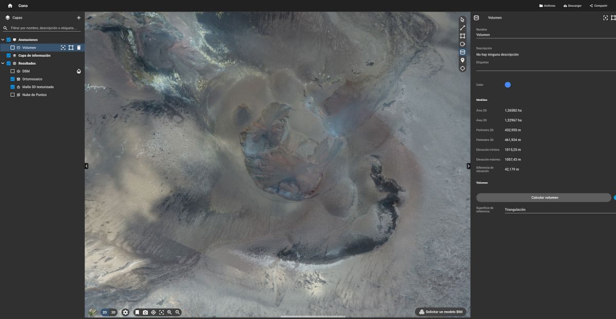 Monitoring a volcanic eruption with drones and PIX4Dcloud | Pix4D