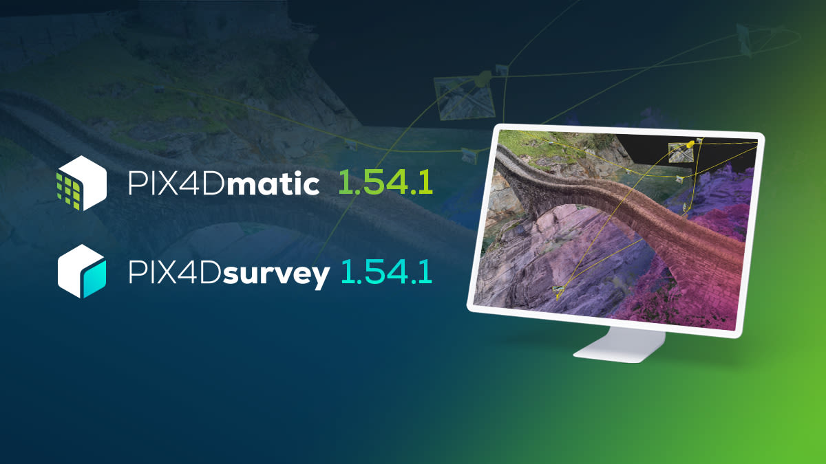 PIX4Dmatic & PIX4Dsurvey 1.54.1: video flythroughs and more! | Pix4D