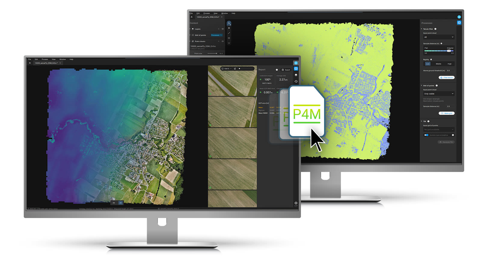 PIX4Dmatic and eBee X unchallenged by 10,000 image dataset | Pix4D
