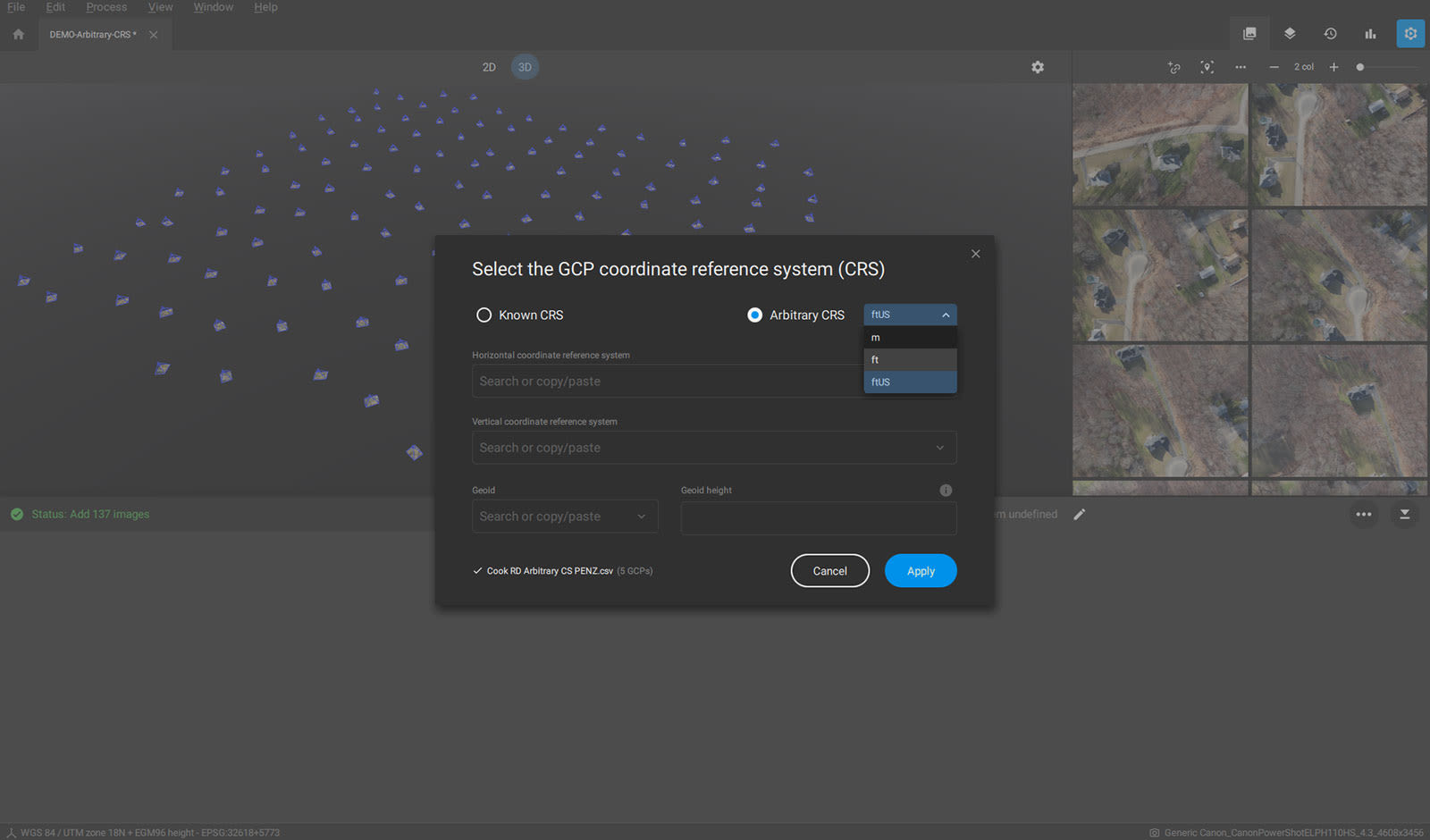 PIX4Dmatic 1.15: Arbitrary Coordinate Systems and more! | Pix4D