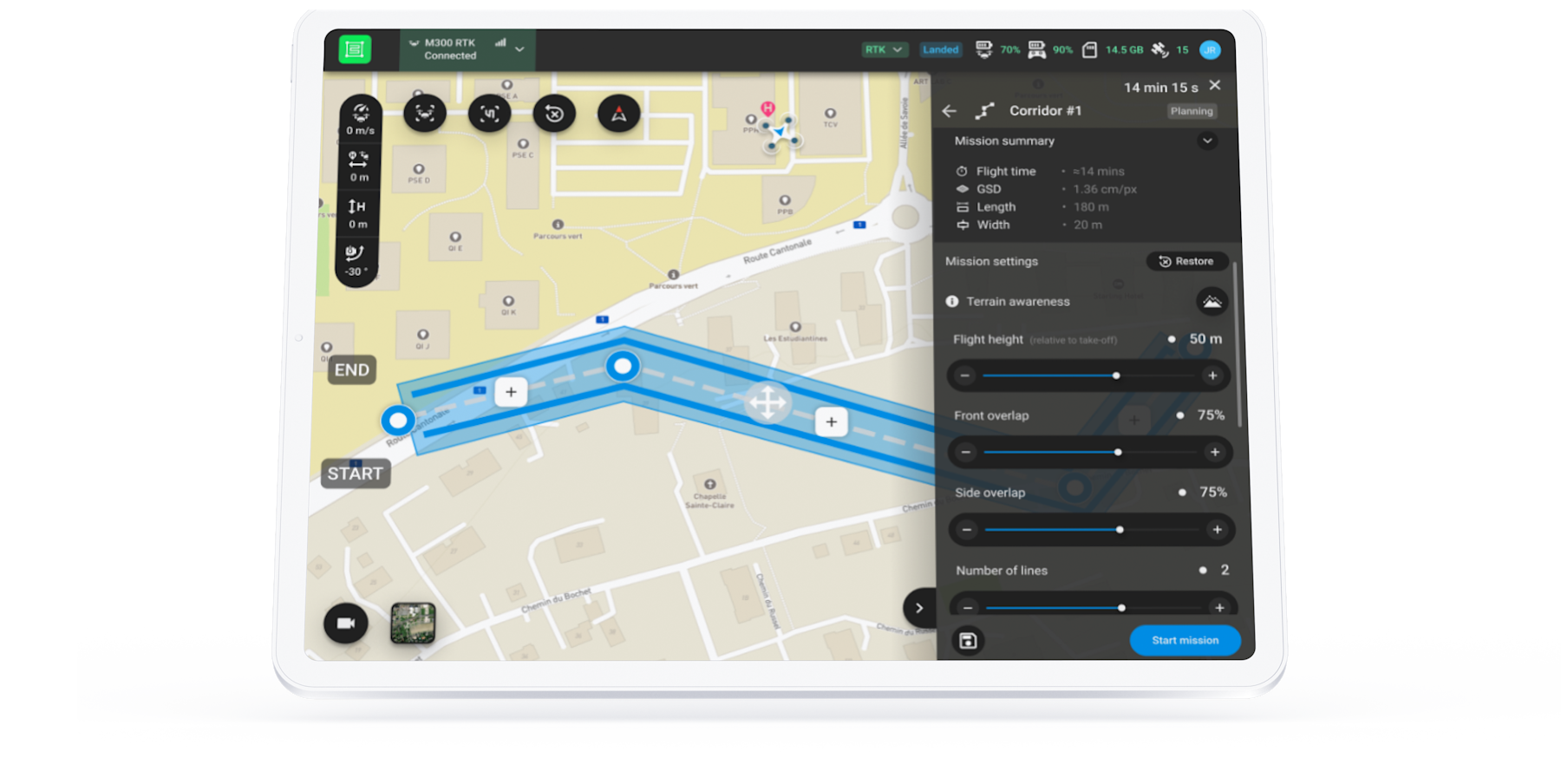 PIX4Dcapture Pro – Portail des tropiques