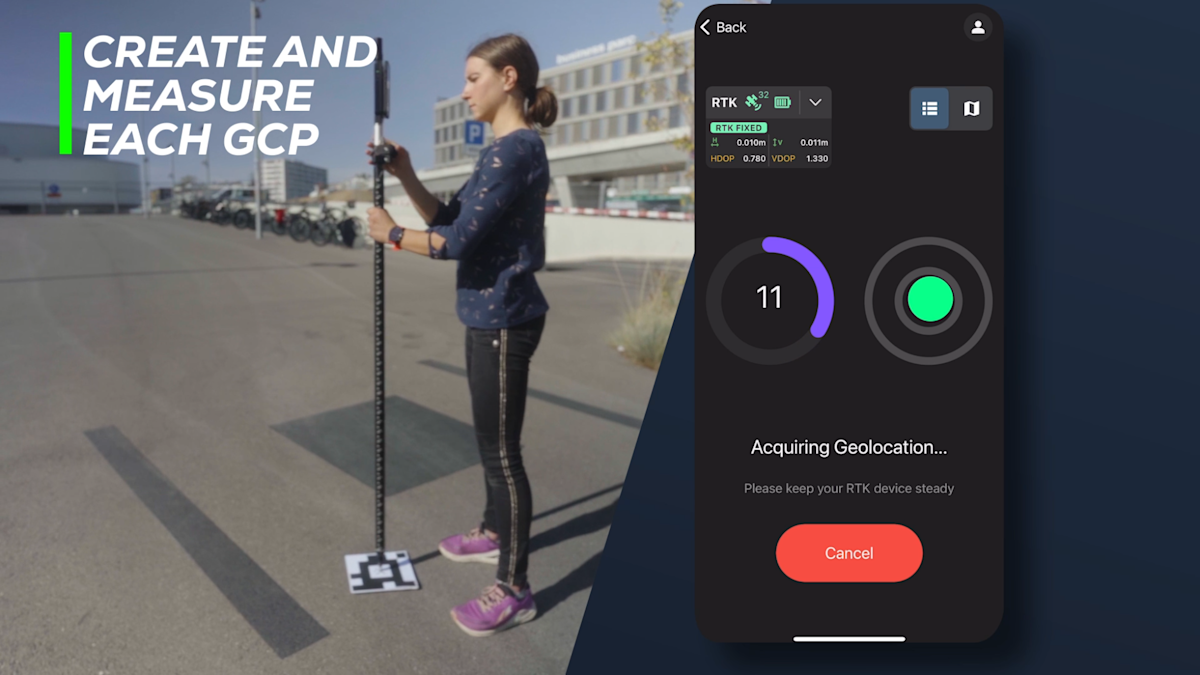 Accelerate GCP workflow with Tag Detection in PIX4Dcatch | Pix4D