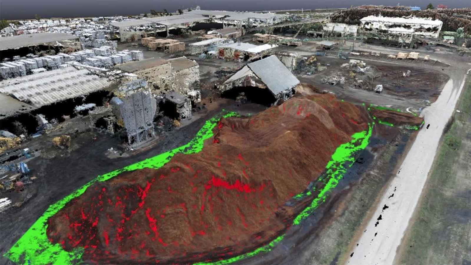 The secret to measuring material piles: the right tools | Pix4D