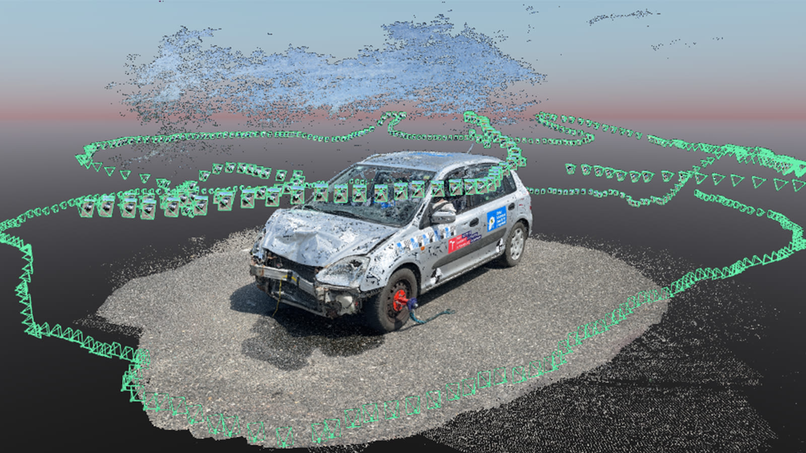 Crash scene analysis: testing Pix4D’s solution for forensics | Pix4D