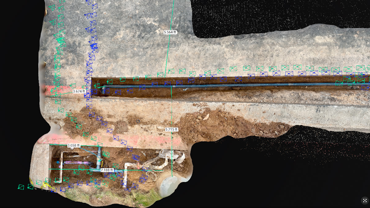 Generating GIS-compliant utility maps with PIX4Dcatch | Pix4D