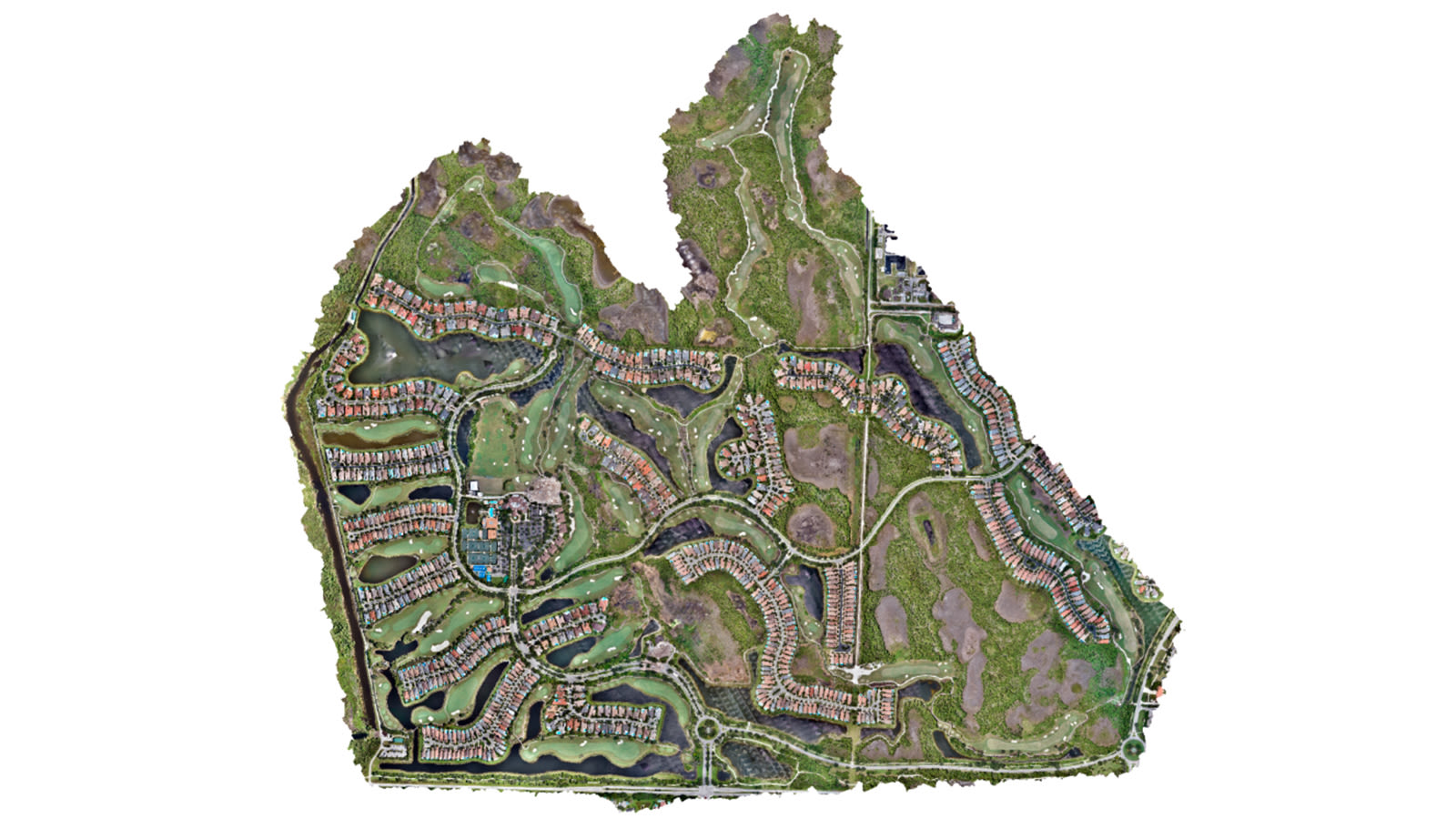 Drone mapping a 1,500-acre golf course with PIX4Dmatic | Pix4D