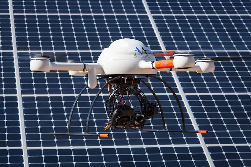 Smart inspection of a solar farm using drones | Pix4D