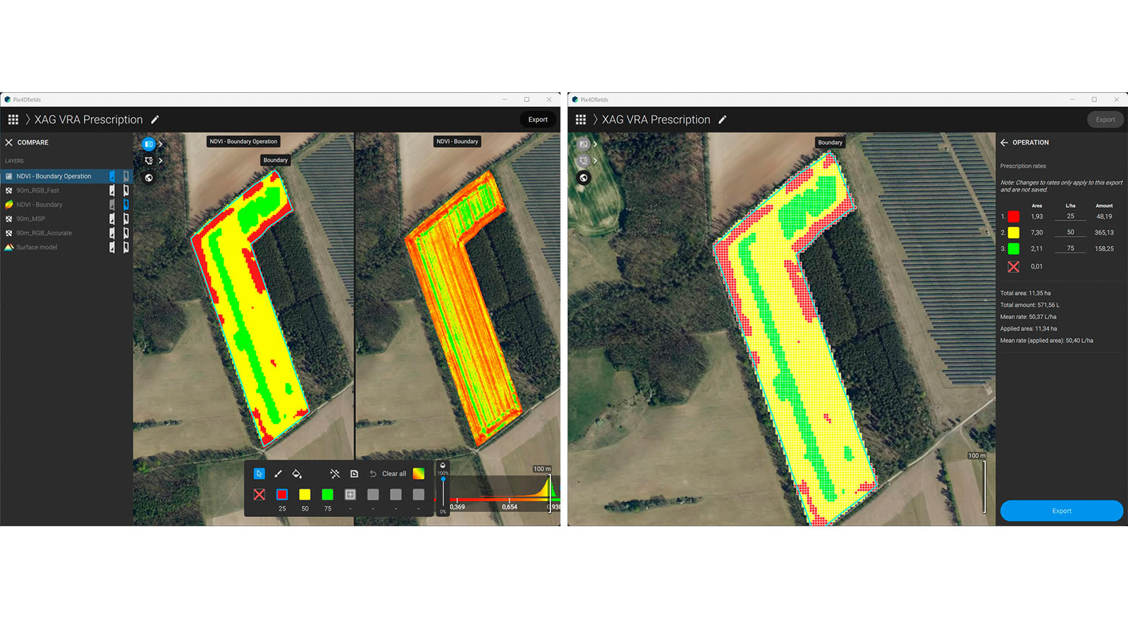 PIX4Dfields 2.8: XAG prescriptions, AI crop report and more! | Pix4D