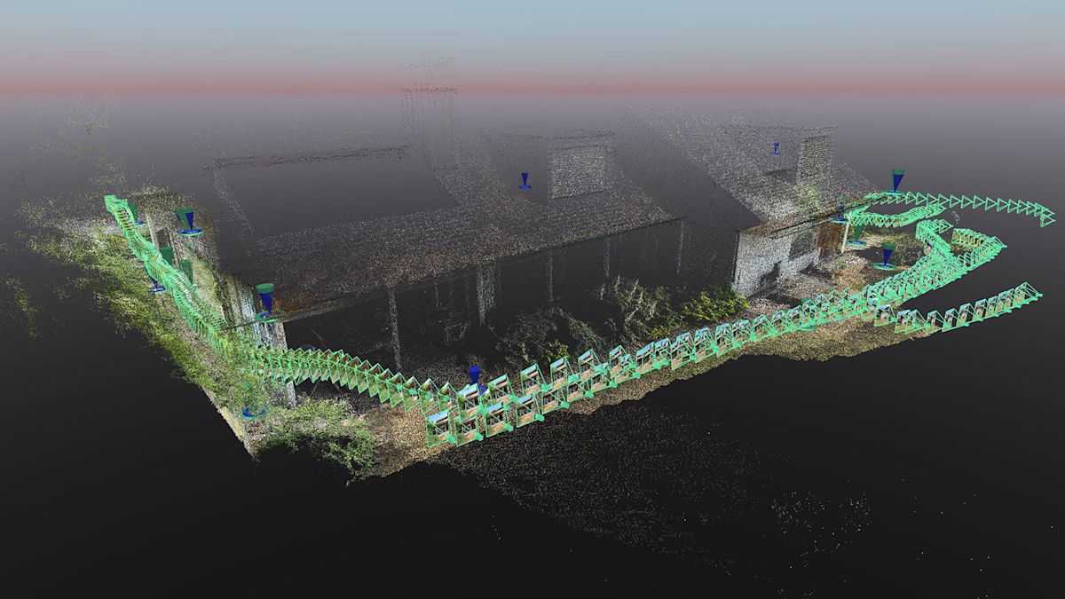 Merging aerial and terrestrial data with Pix4D | Pix4D