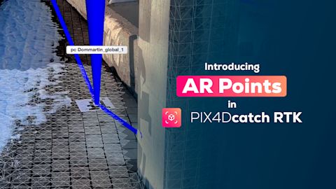 Introducing AR Points in PIX4Dcatch | Pix4D