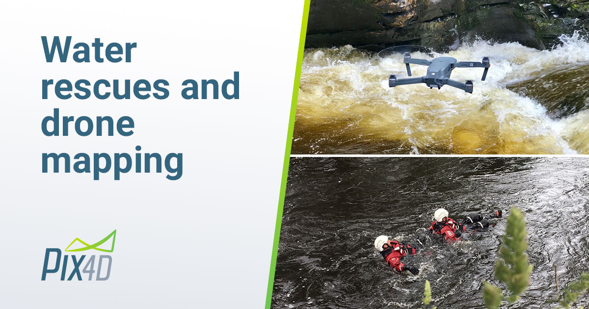 Water rescues thanks to drone mapping | Pix4D