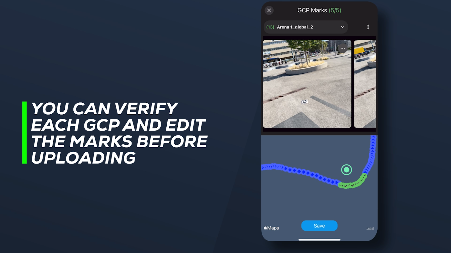Accelerate GCP workflow with Tag Detection in PIX4Dcatch | Pix4D