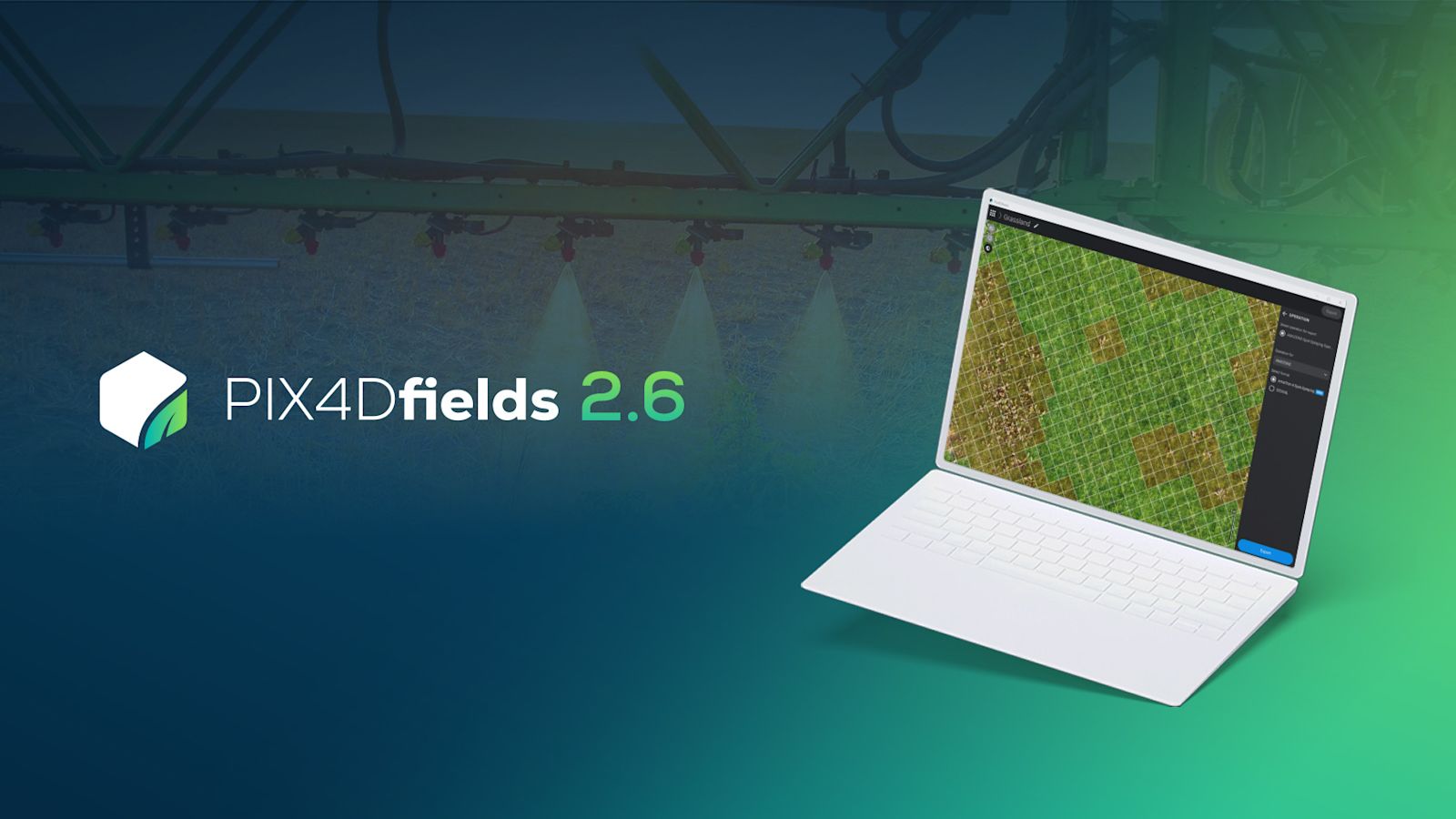PIX4Dfields 2.6: AMAZONE spot spraying maps, and more! | Pix4D