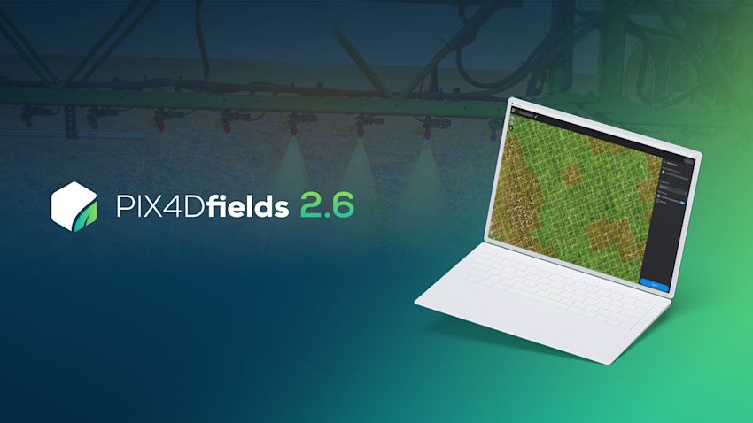 PIX4Dfields 2.6: AMAZONE spot spraying maps, and more! | Pix4D