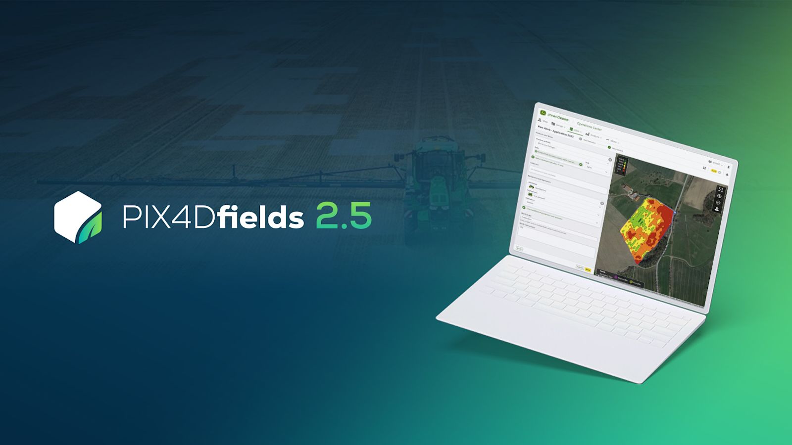 PIX4Dfields 2.5: Integración John Deere y exportación ISOBUS | Pix4D