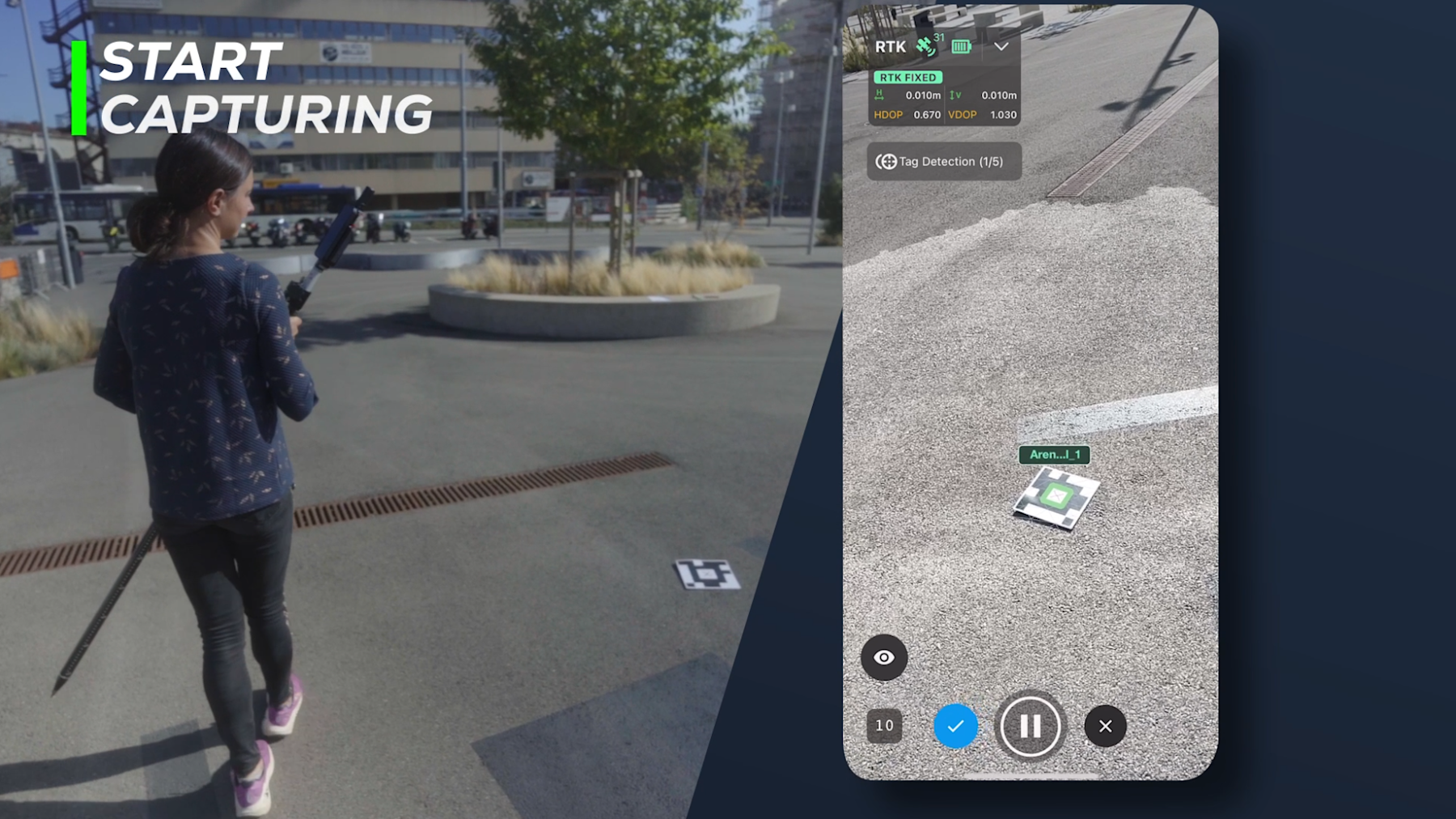 Accelerate GCP workflow with Tag Detection in PIX4Dcatch | Pix4D