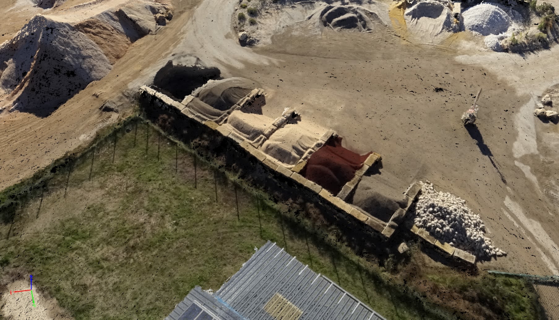 Stockpile volume calculation with photogrammetry | Pix4D