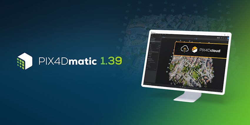 PIX4Dmatic 1.39: share to PIX4Dcloud and new mesh exports! | Pix4D
