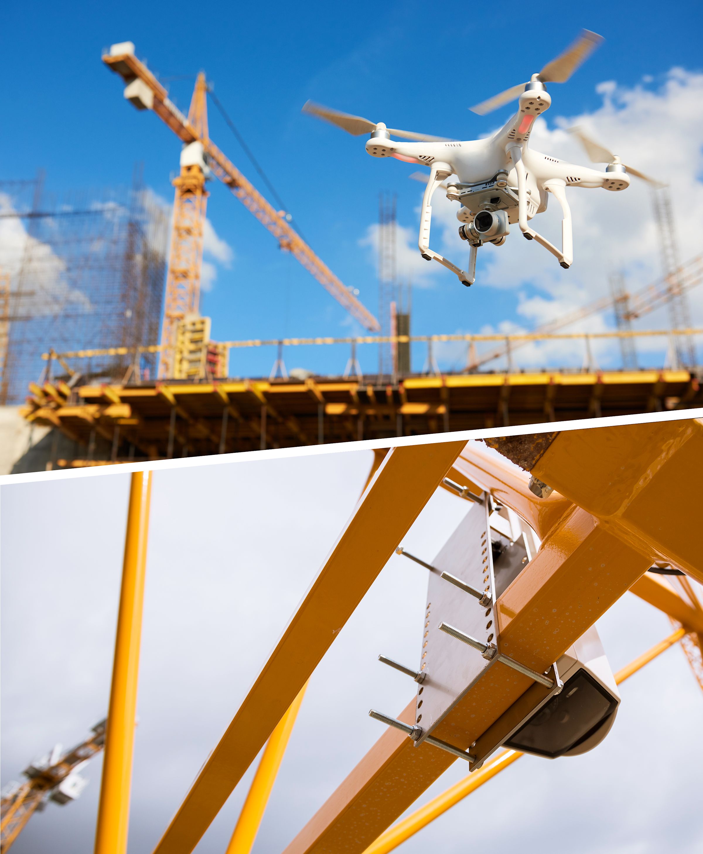 Construction progress tracking with the CraneCamera | Pix4D