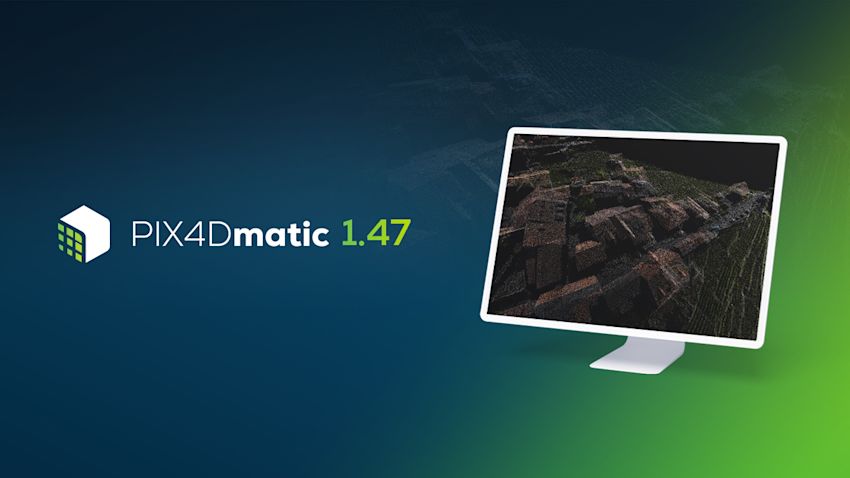 PIX4Dmatic 1.47: open photogrammetry format, and many more | Pix4D
