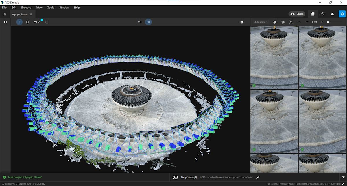 Exploring photogrammetry and NeRFs with OPF | Pix4D